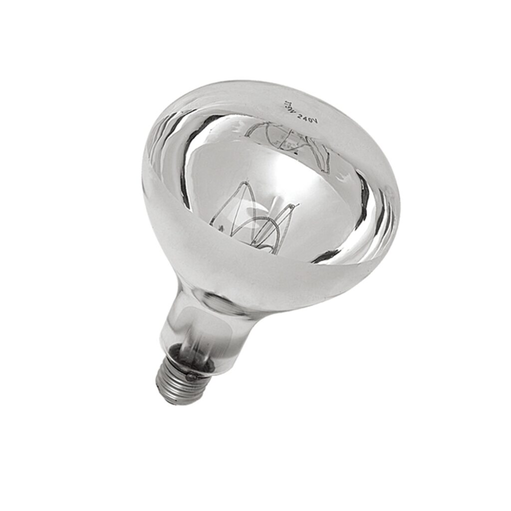 Infrared lamp E27 150 watt White – Nicos Fotsios LTD