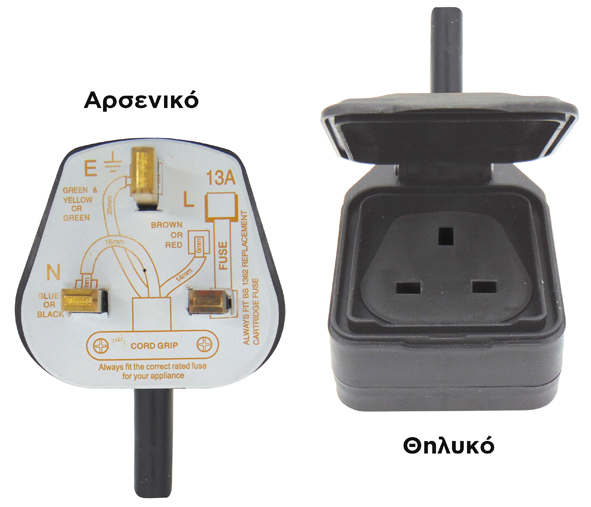 Extension Socket 1 gang 20m IP44 – Nicos Fotsios LTD